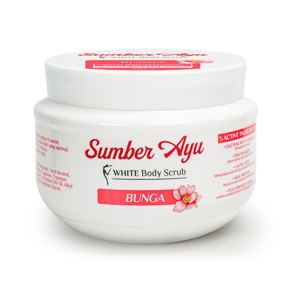 Sumber Ayu White Body Scrub Bunga - 250 ml | Lazada Indonesia