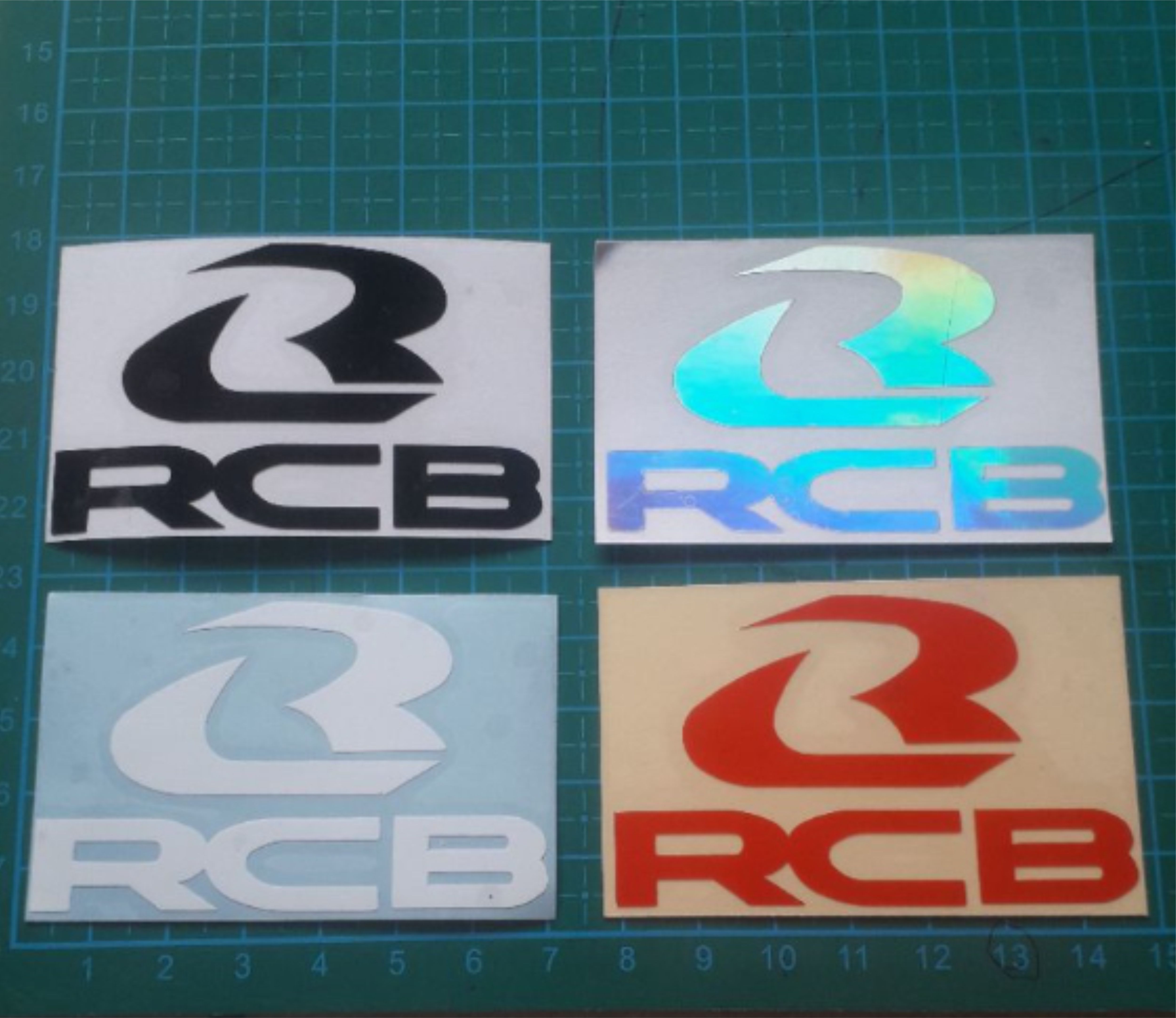 STIKER CUTTING RCB SHOCK | Lazada Indonesia