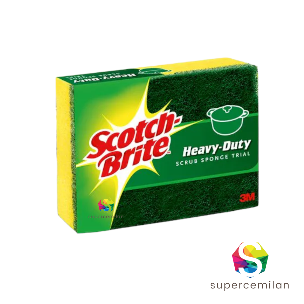 Scotch Brite 3M Sabut Spons Cuci Piring Daya Gosok Kuat | Lazada Indonesia