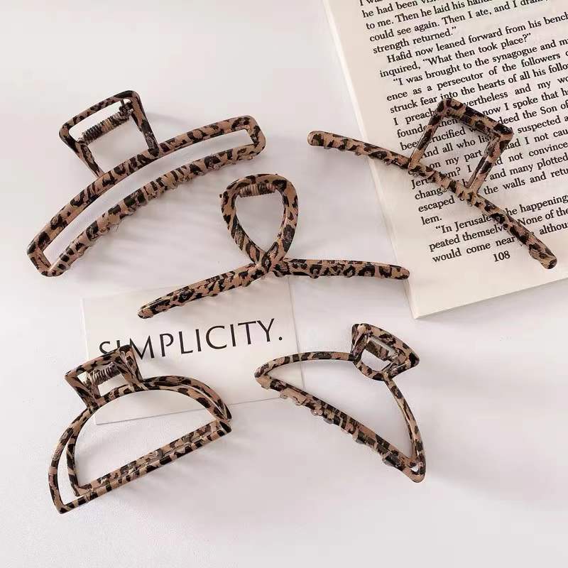 JEPITAN JEPIT RAMBUT KOREA BESI LORENG MACAN TUTUL UKURAN BESAR PREMIUM ...