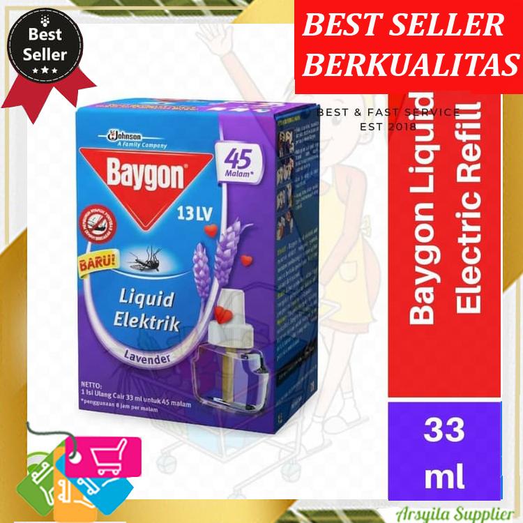 Baygon Liquid Electric Lavender Refill 33ml Baygon Elektrik Cair Refil | Lazada Indonesia