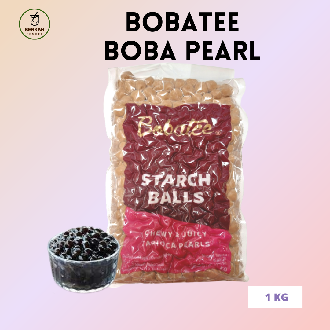 Bobatee Boba Pearl Tapioka / BOBATEE / Boba Pearl 1 KG / BOBATE ...