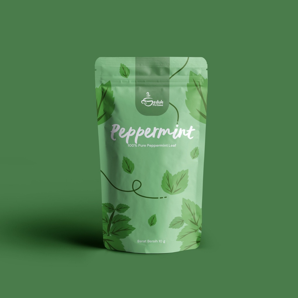 Seduh Pertama Peppermint Tea | Pure Peppermint Leaves Tea - Teh Daun ...