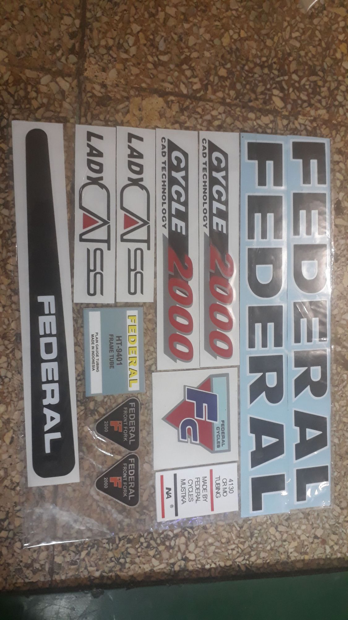 stiker sepeda federal lady cat | Lazada Indonesia