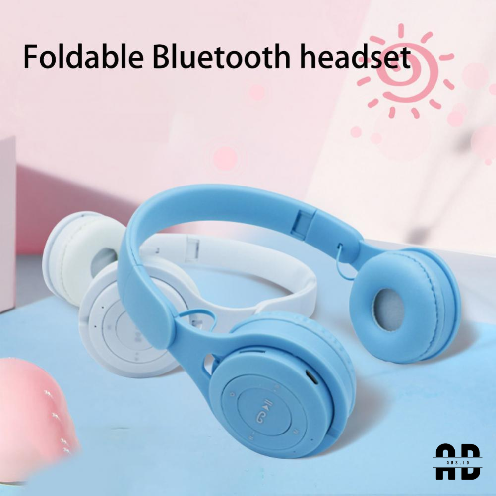 ABS - Headset Bluetooth Bando Macaron Y08 Headphone Super Bass Stereo ...