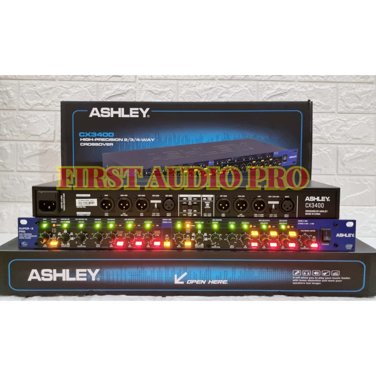 Crossover Ashley CX3400 Original Ashley CX 3400 With Limiters Super X ...