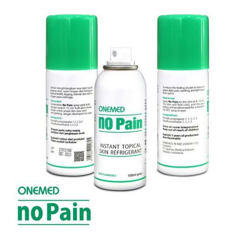NO PAIN SPRAY ONEMED / PEREDA NYERI SPRAY | Lazada Indonesia