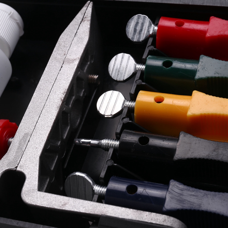 Knife Sharpener Deluxe 5 Whetstones Set Sharpening System Grindstone 5 ...