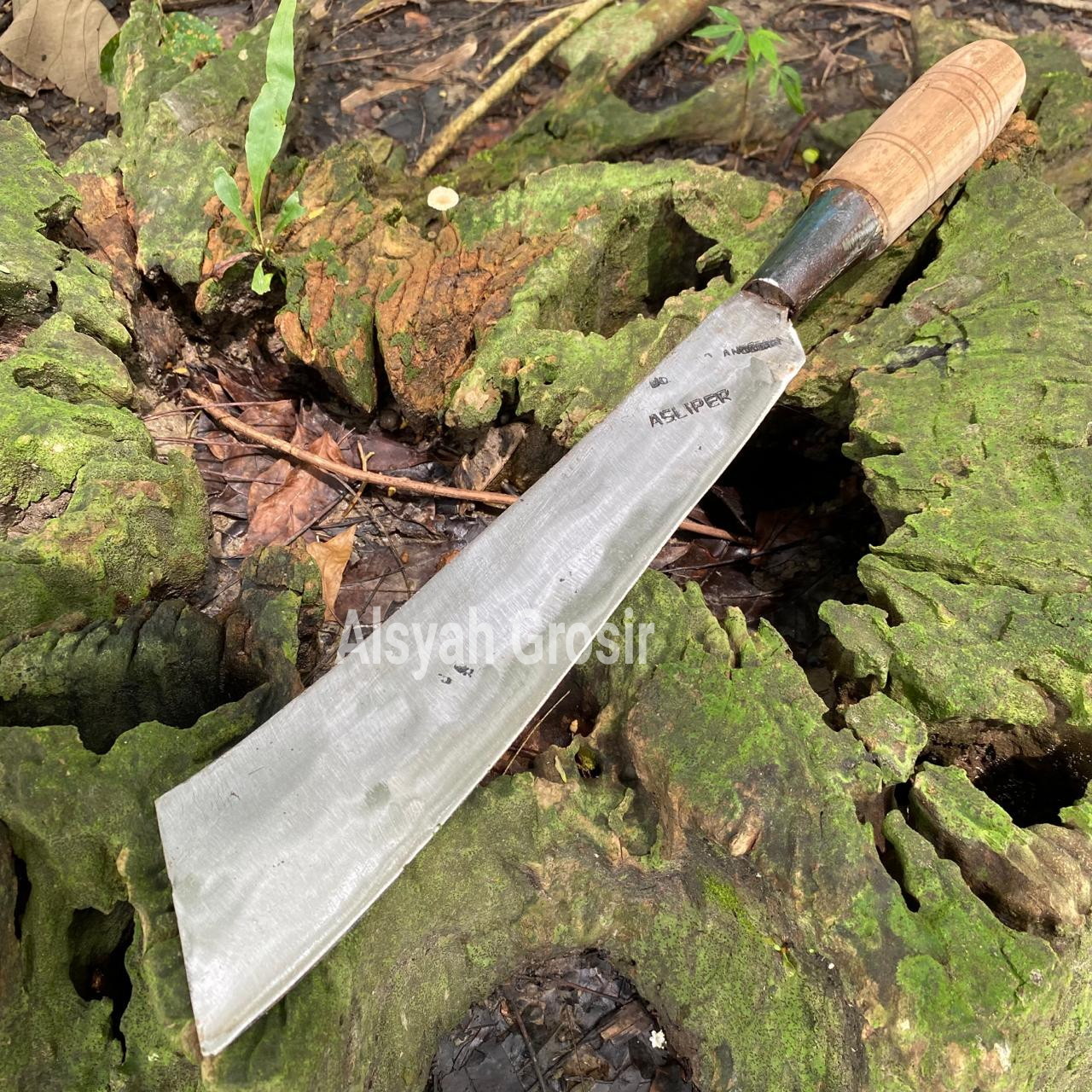 Golok Potong Ranting Kayu Bambu Per Baja Asli - Arit Bendo Bedog Potong ...