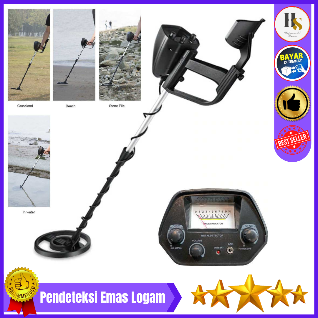 COD KingDetector Underground Metal Gold Detector / deteksi alat logam ...