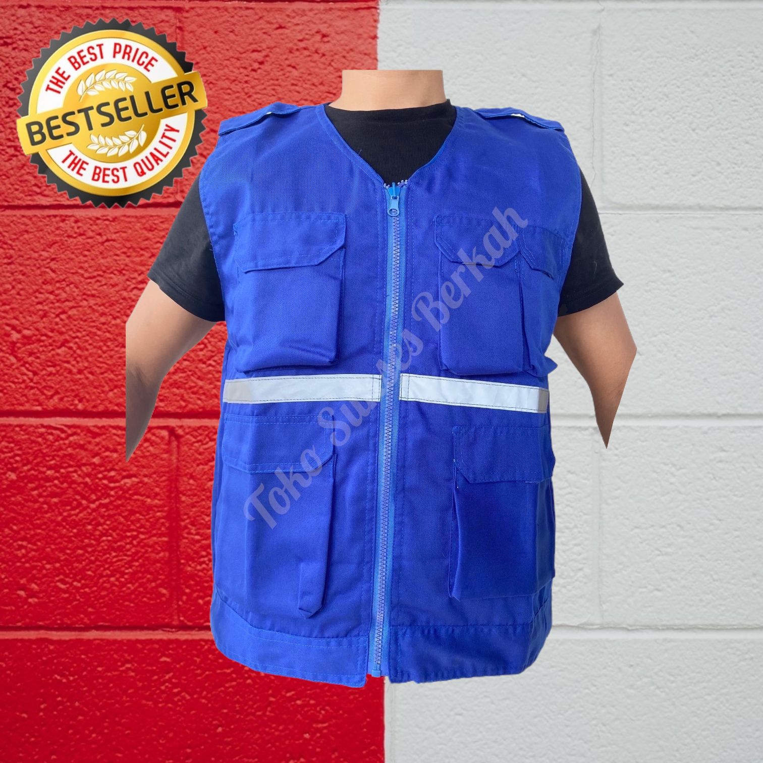 Rompi K3 Safety Rompi Proyek Rompi Kerja Lapangan | Lazada Indonesia