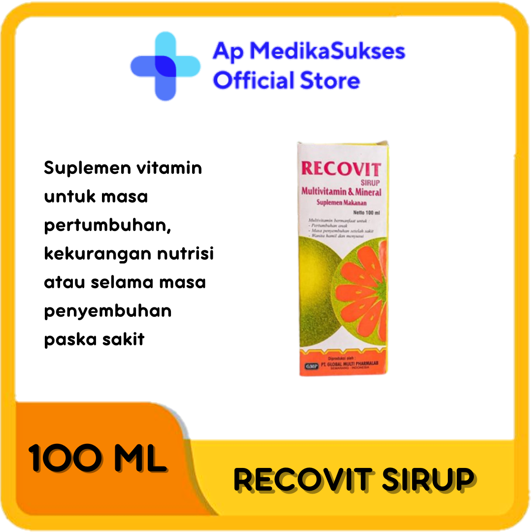 Recovit sirup 100ml Vitamin anak | Lazada Indonesia