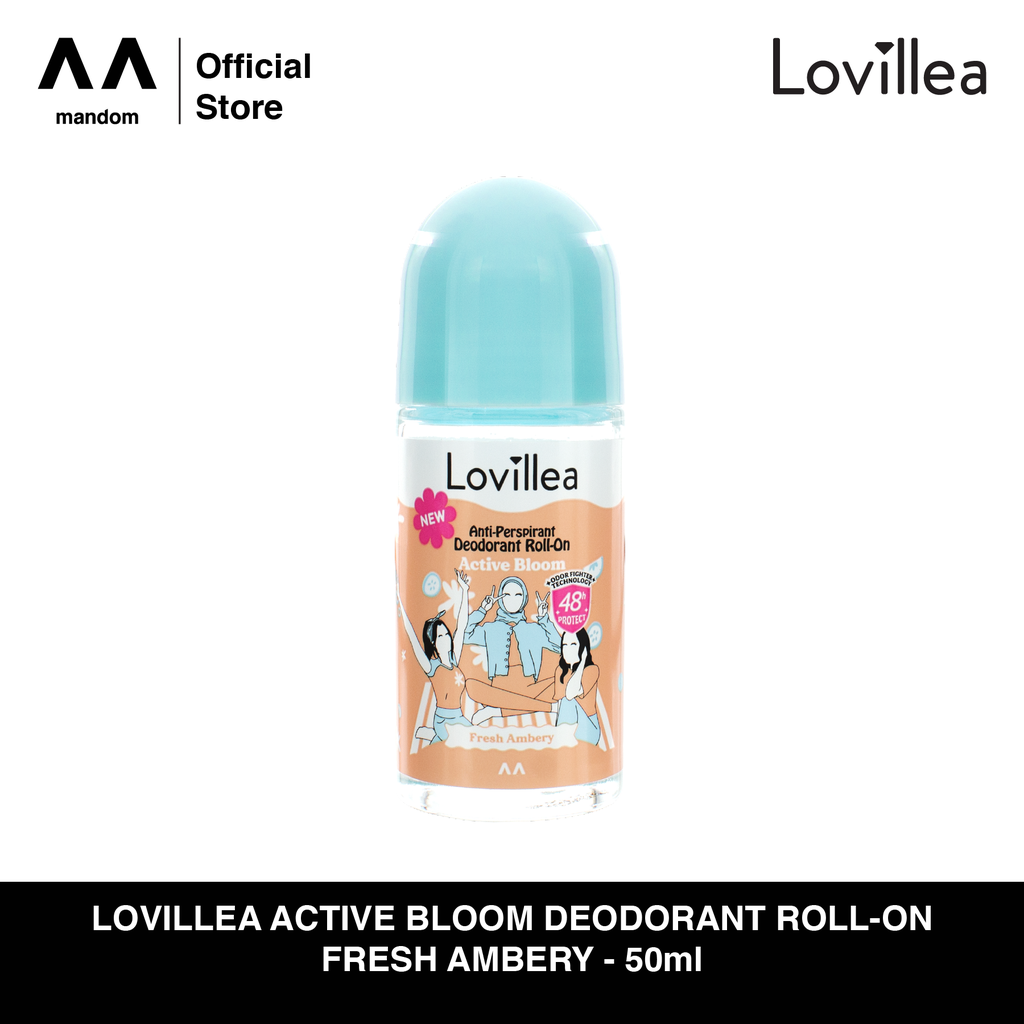 LOVILLEA Anti Perspirant Deodorant Roll-On Remaja 50ml | Lazada Indonesia