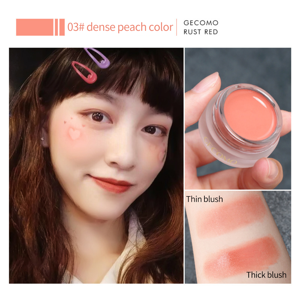 Favogue Mousse Blusher Cream Blush Moisturizing Natural Naked Makeup ...