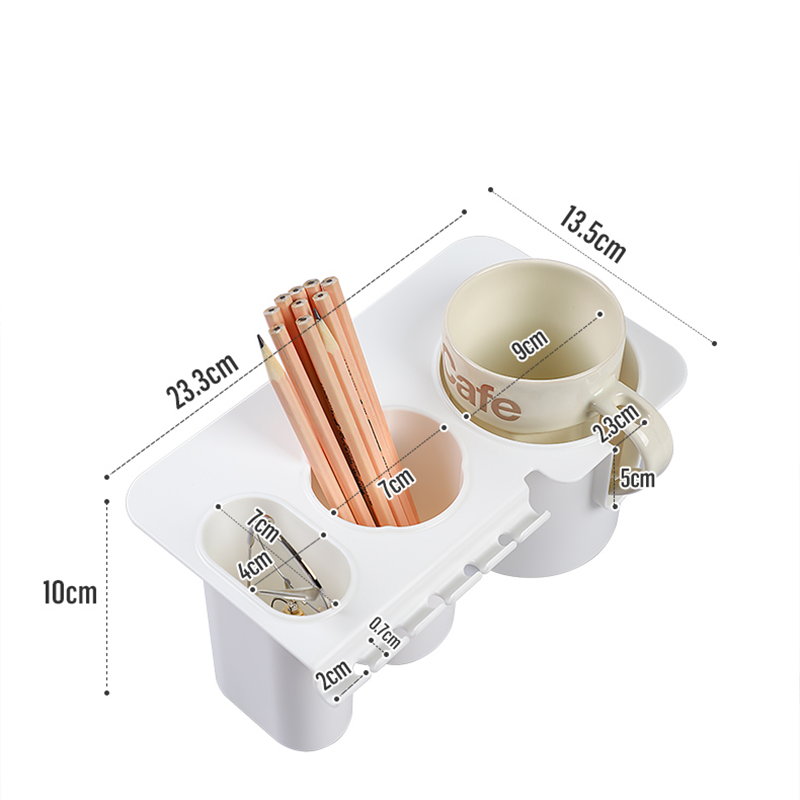 Mainland Rak Gantung Meja Belajar Wadah Botol Tumblr Makeup Charger ...