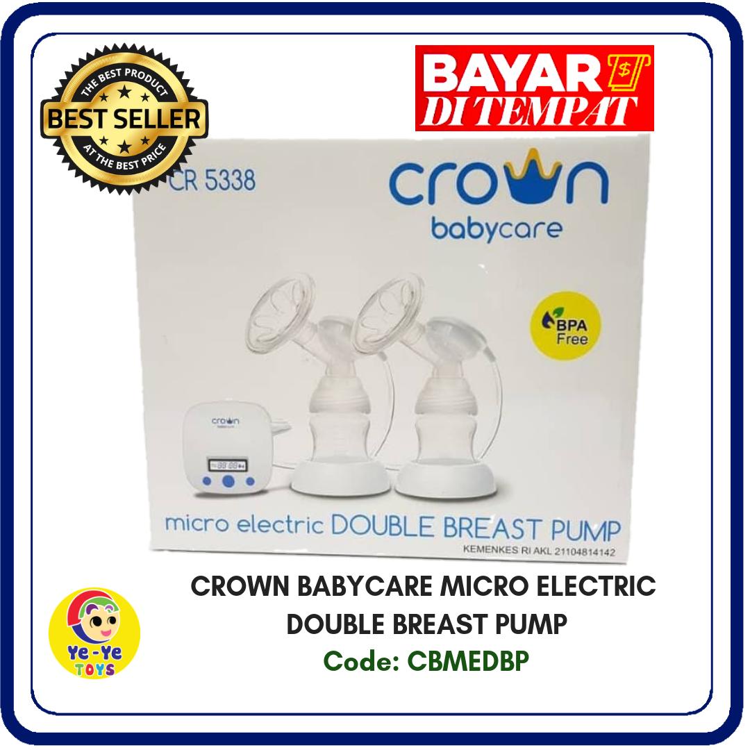 Pompa Asi Elektrik Crown Babycare/ Alat Pompa Asi Micro Electric Double ...