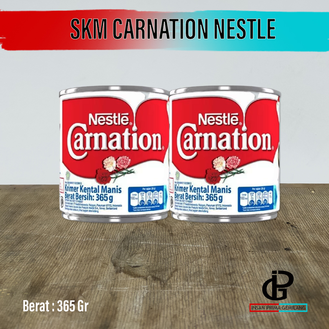Nestle Carnation Susu Kental Manis Krimer 365gram / SKM Carnation Susu ...
