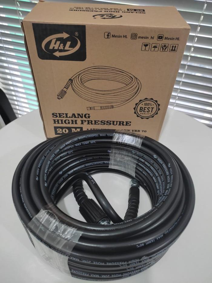H&L Selang Jet Cleaner 20M - Selang High Pressure- Selang Steam ...