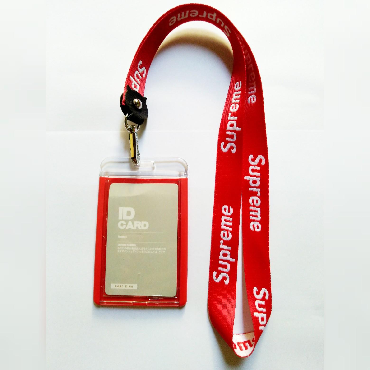 ID CARD Holder SUPREME Tempat name Tag | Lazada Indonesia