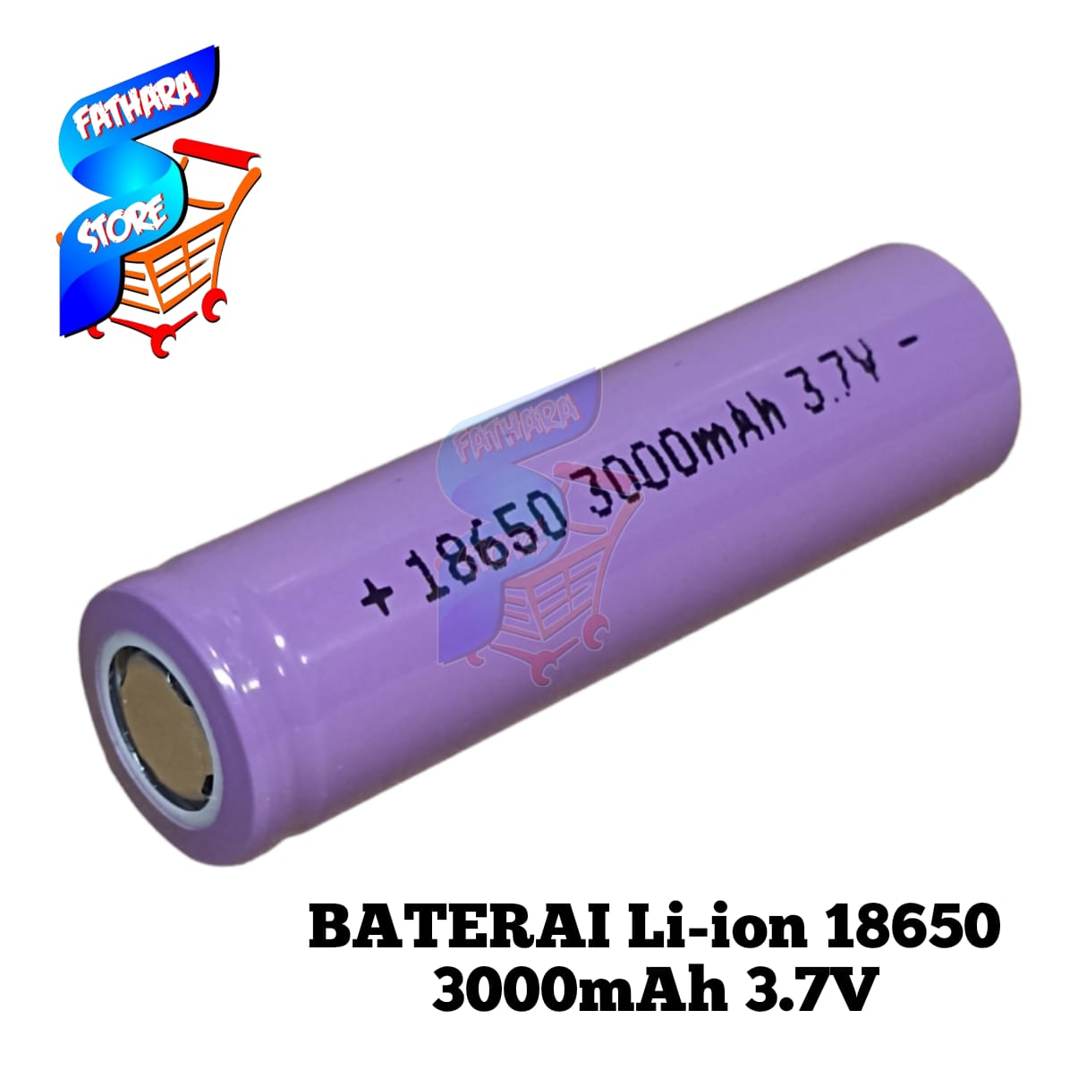 Baterai Charger/Cas Ulang Type Li-ion 18650 3000mah-3.7V Tahan lama ...