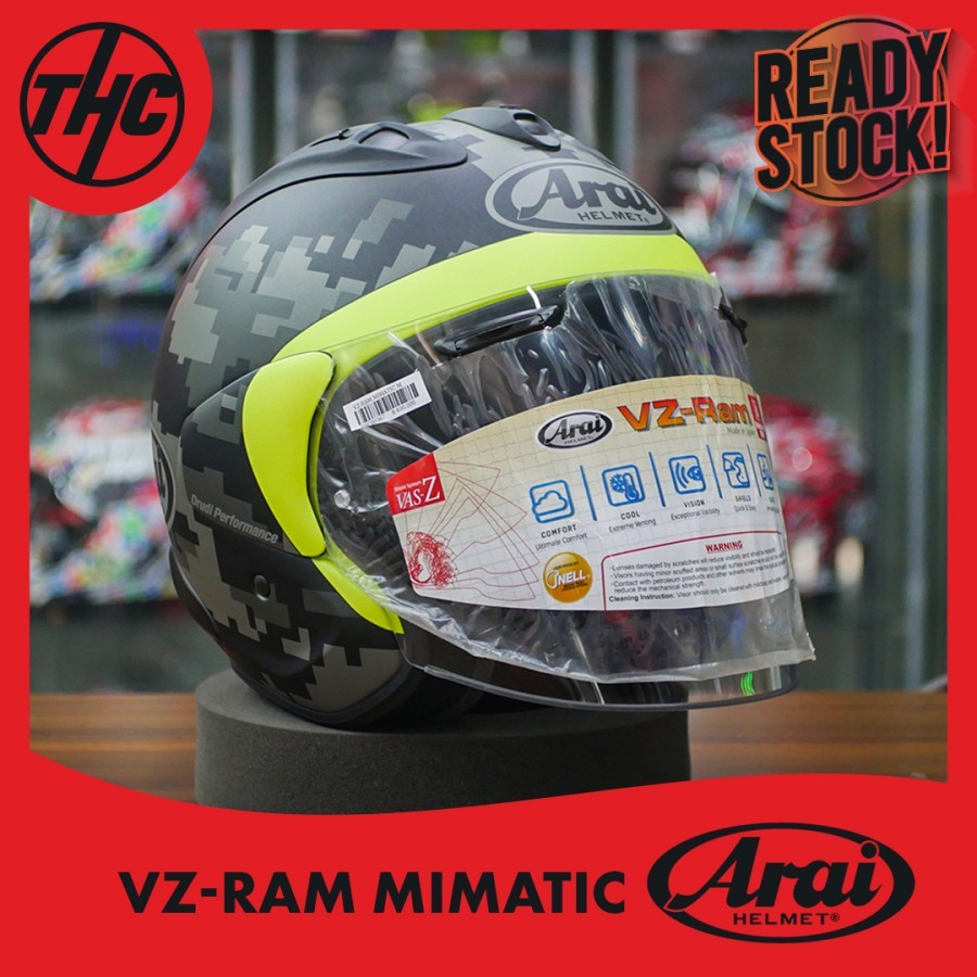 ARAI HELMET VZ-RAM MIMATIC | Lazada Indonesia