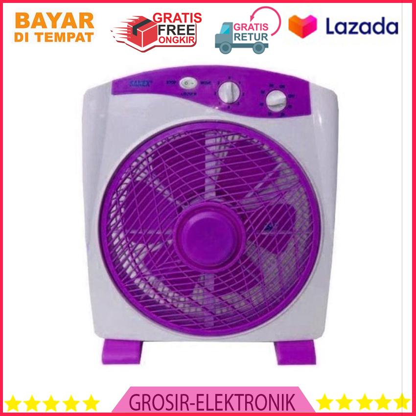 Kipas Angin Kotak Box Fan Kipas Duduk SANEX 12 inch - 30 cm | Lazada ...