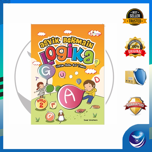 Penerbit Andi - Asyik Bermain Logika untuk Anak 4-6 Tahun (Buku 2 ...
