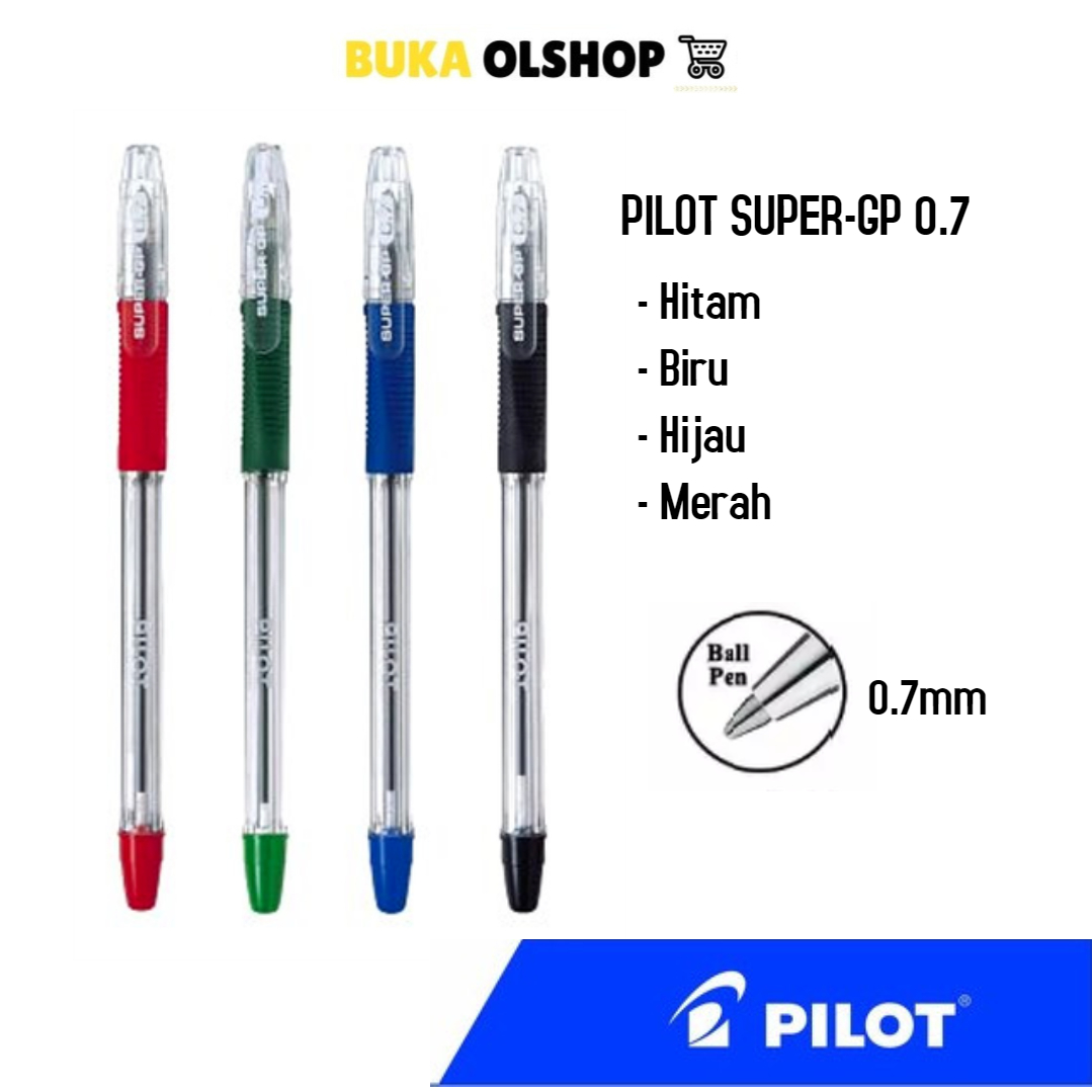 Bolpoin Pilot Super - GP Harga Satuan | Lazada Indonesia