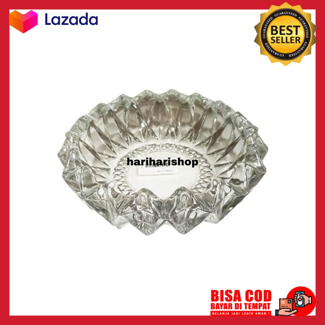 Asbak Kristal Kaca Tebal Mewah dan Elegan Asbak Rokok Elegan besar ...