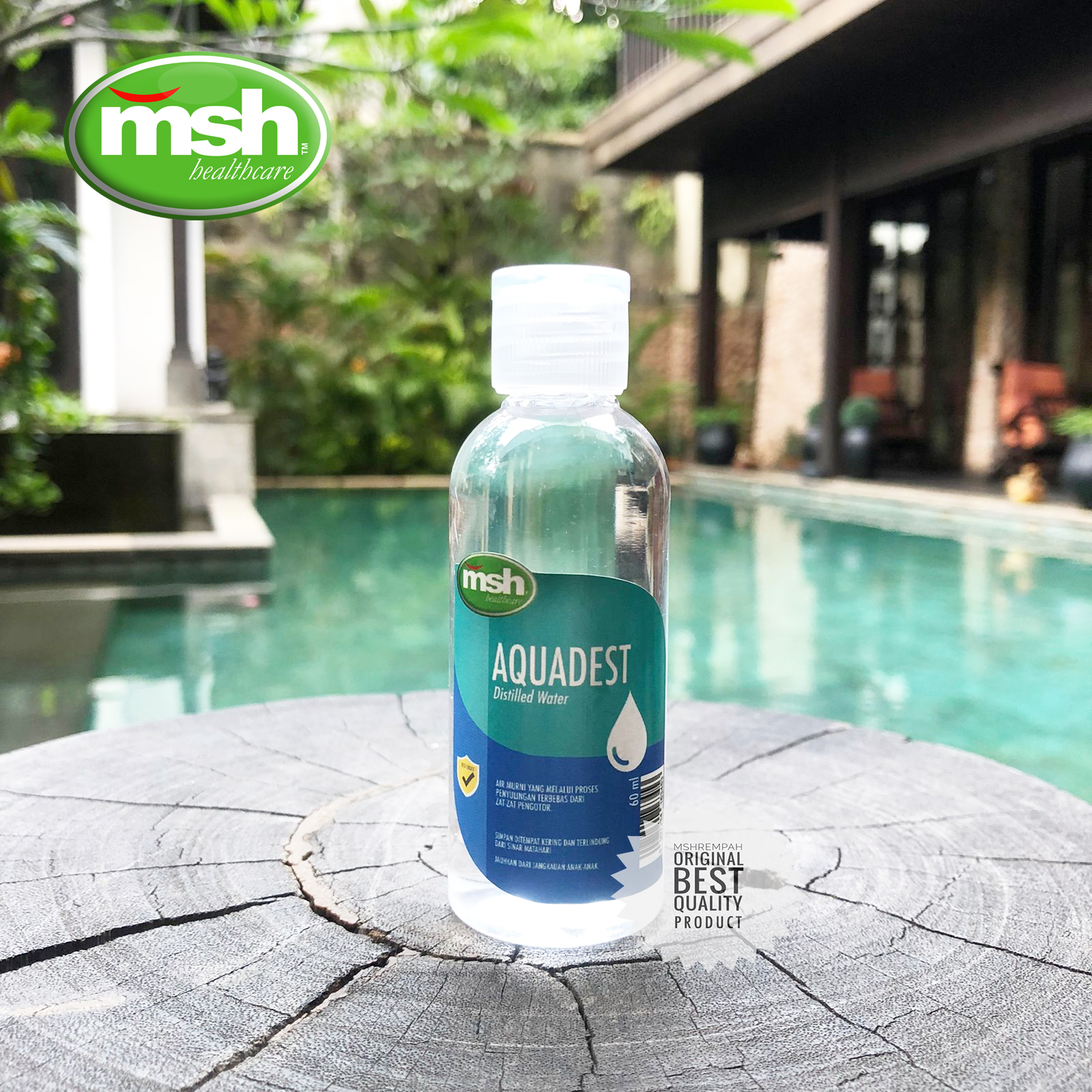 Aquadest Flip Bottle 60ml | Lazada Indonesia