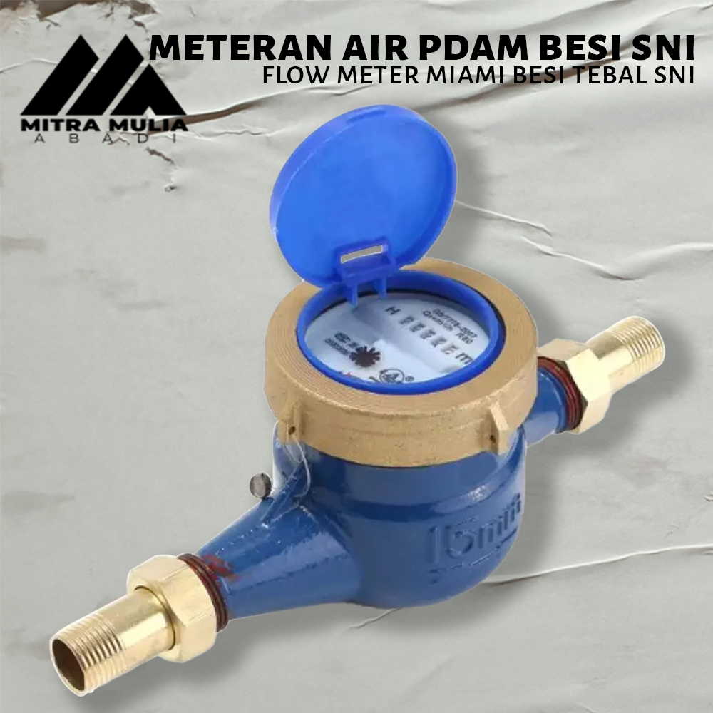Meteran Air Besi PDAM Flow meter | Lazada Indonesia