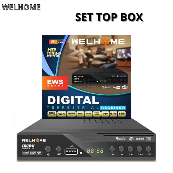 Set Top Box Tv Digital T2 Sniper DVB T2 EWS UHF HD STB / alat tv ...