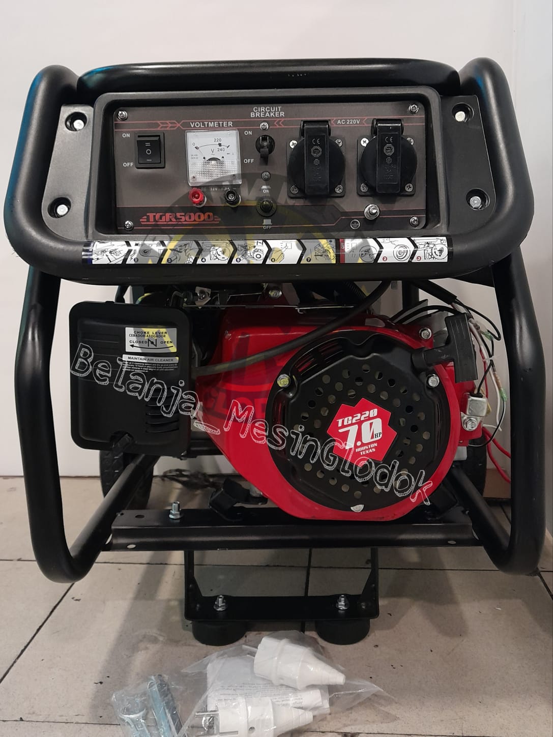 Genset 3000 watt tiger TGR 5000 | Lazada Indonesia