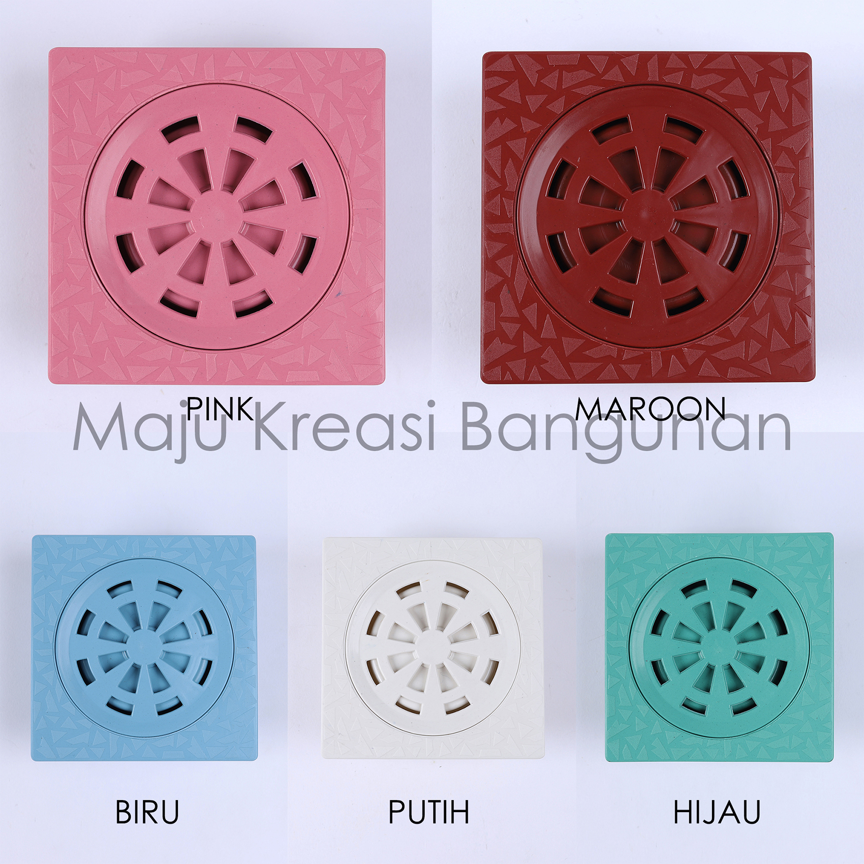 Saringan Got Tebal Plastik PVC Kamar Mandi Toilet Plastic Floor Drain ...