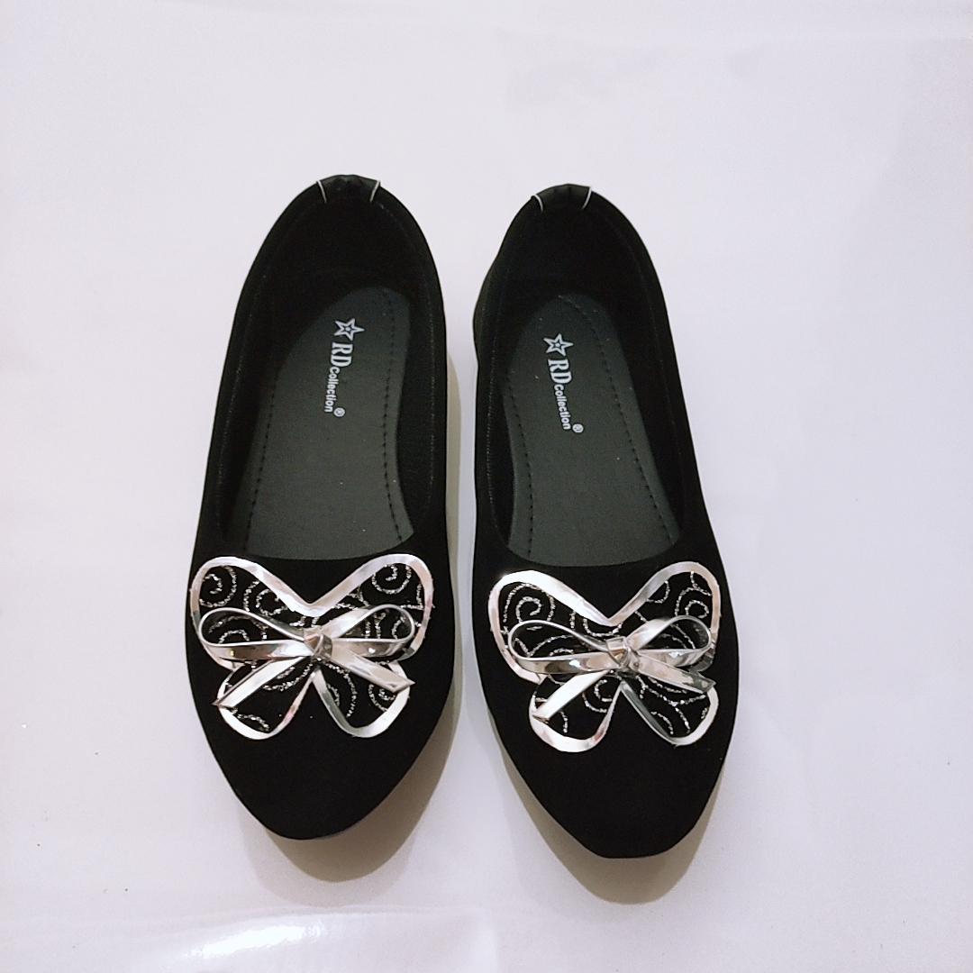 Sepetu Flat Shoes Wanita Balet Sol Karet Butterfly | Lazada Indonesia