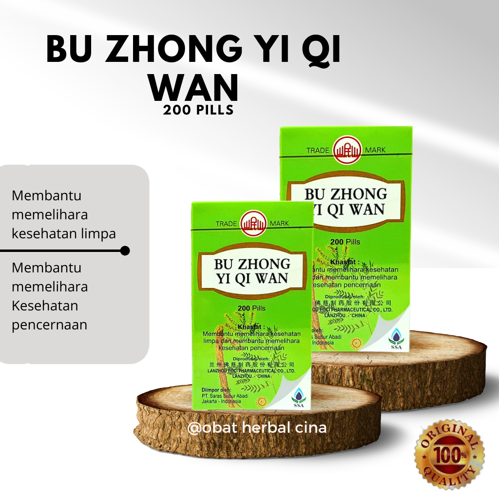 BU ZHONG YI QI WAN - Kesehatan limpa dan pencernaan | Lazada Indonesia