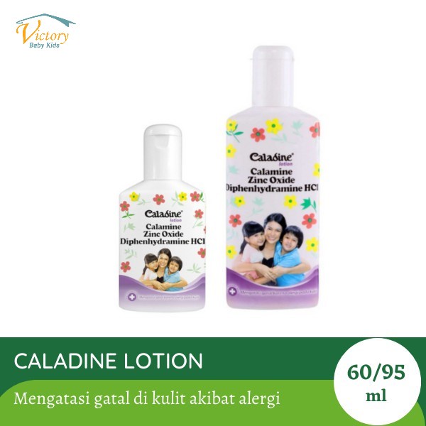 Caladine Lotion 60ml - 95ml | Mengatasi Gatal Pada Alergi | Lazada Indonesia