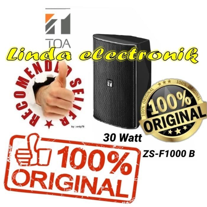 Speaker TOA ZS F 1000 B Original toa zs f1000b ⭐⭐⭐⭐⭐ | Lazada Indonesia