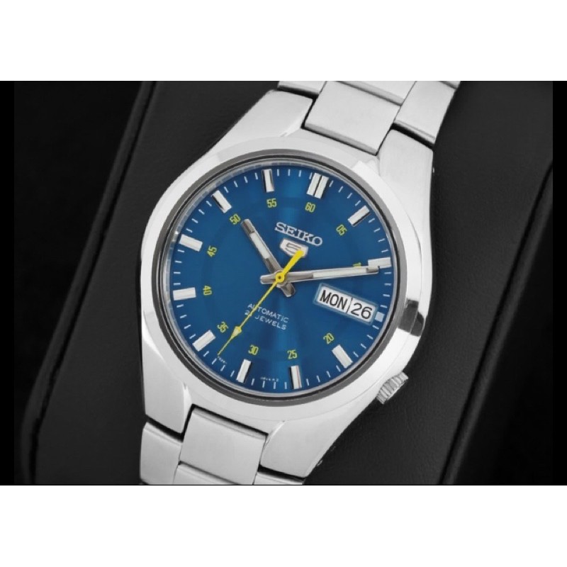 Seiko 5 SNK615 Automatic Steel Analog Blue Dial SNK615K1 | Lazada Indonesia