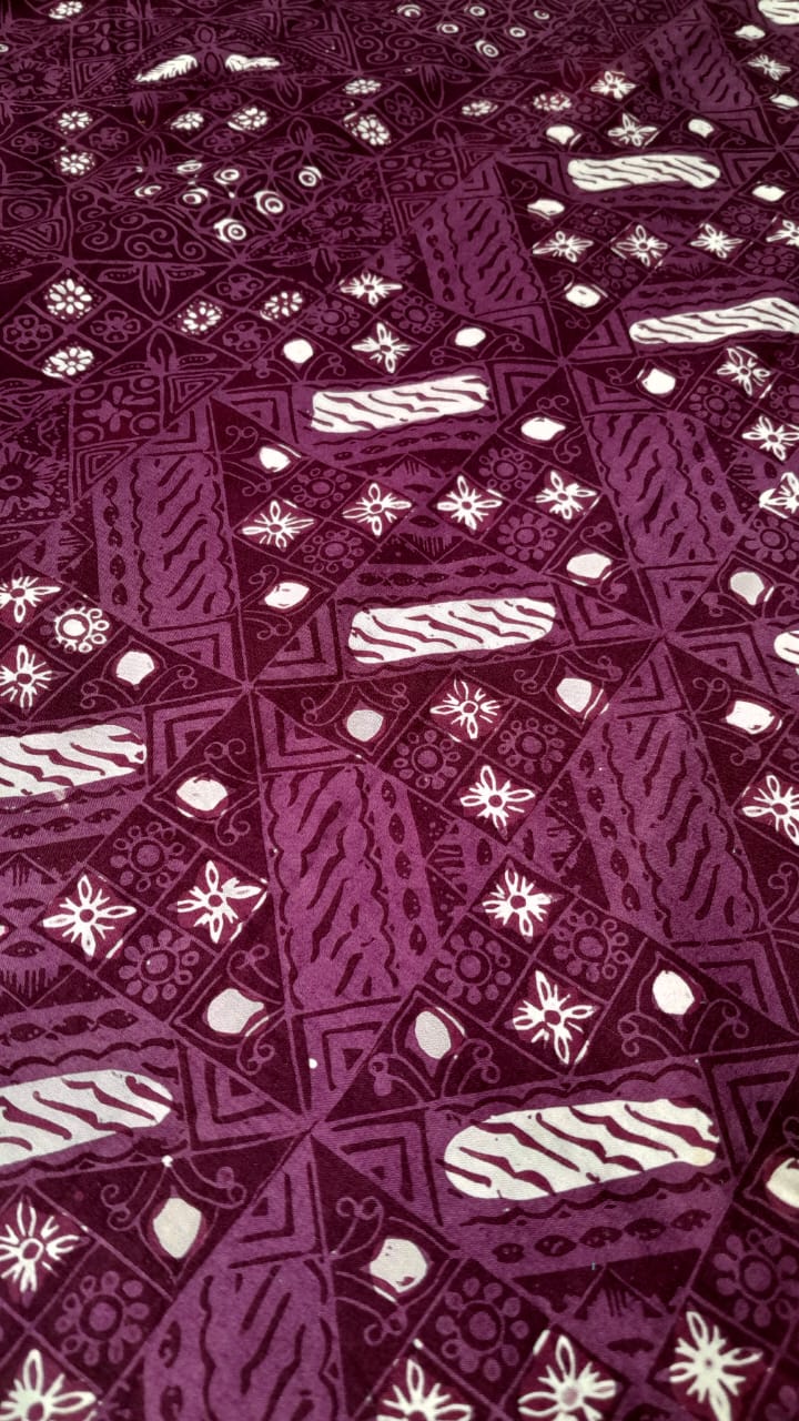 Batik Warna Ungu - Hassa Batik - Batik Custom | Lazada Indonesia