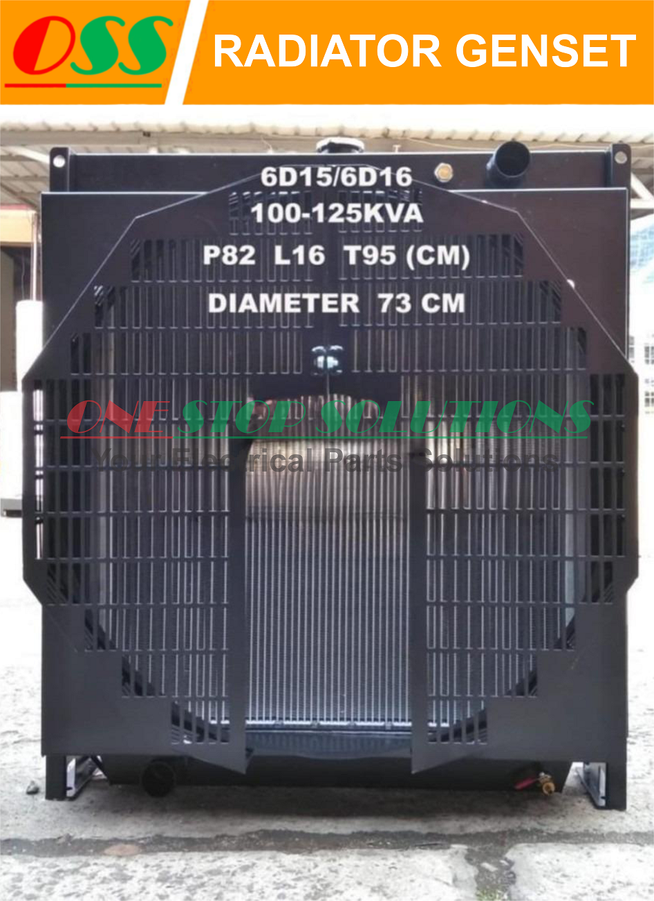 RADIATOR GENSET 6D15/6D16 100-125 KVA ALUMINIUM | Lazada Indonesia