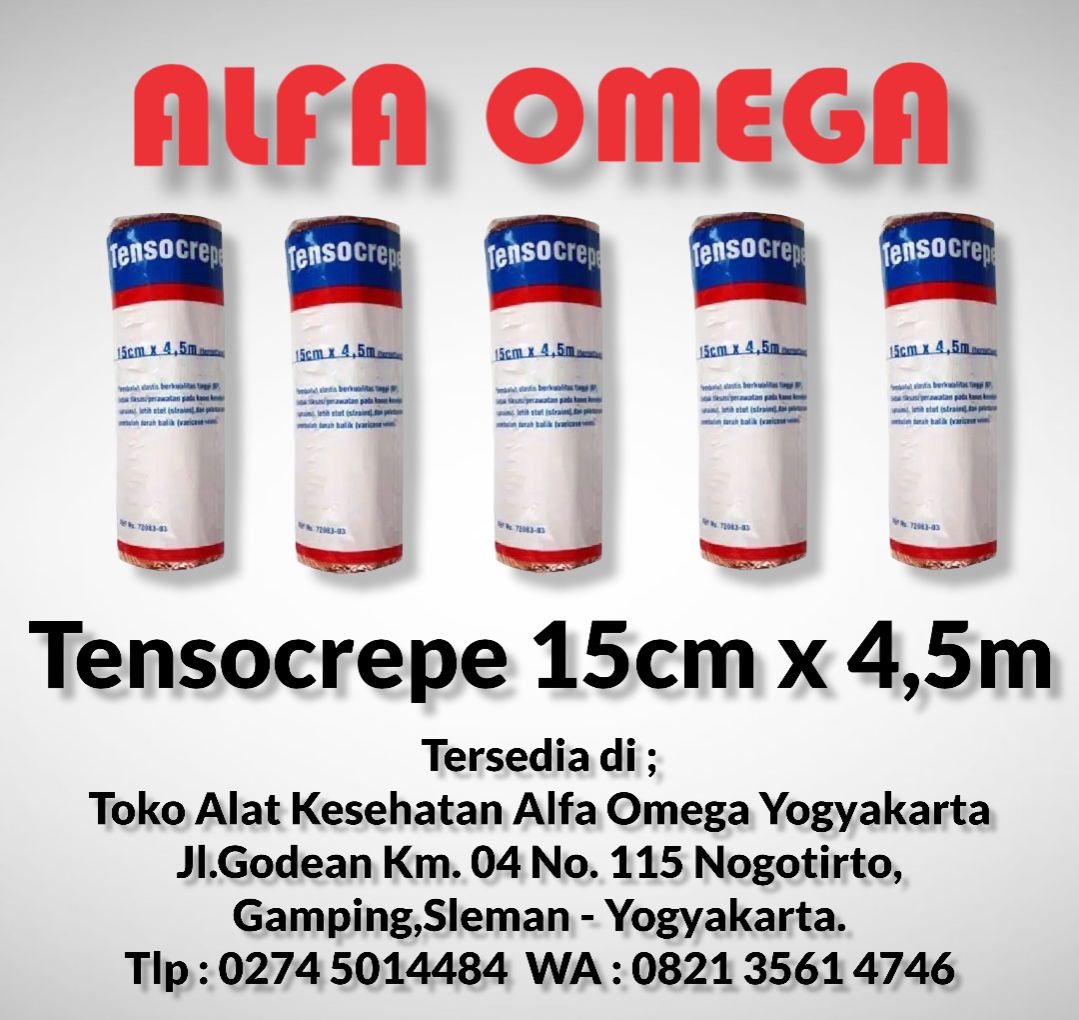 Tensocrepe 15 cm X 4,5 m/Tensocrepe 6 Inch | Lazada Indonesia