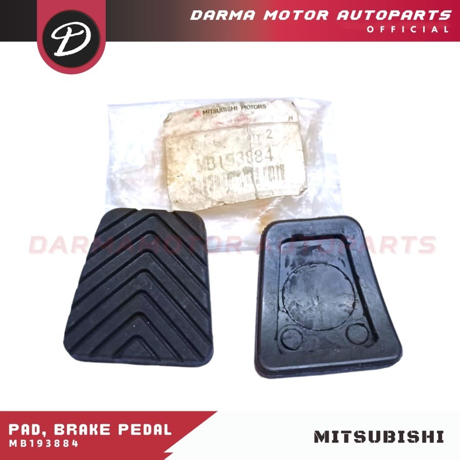 Karet Pedal Rem Mitsubishi Pajero Sport Triton Galant Lancer Kuda ...