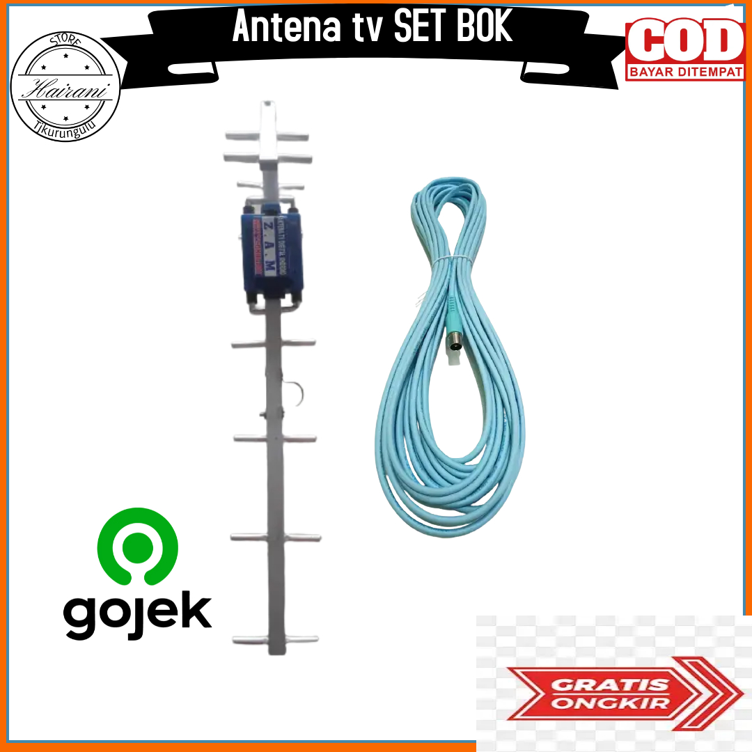 Hairani shop Antena Set Box top box Digital Super jernih autdoorsemua ...