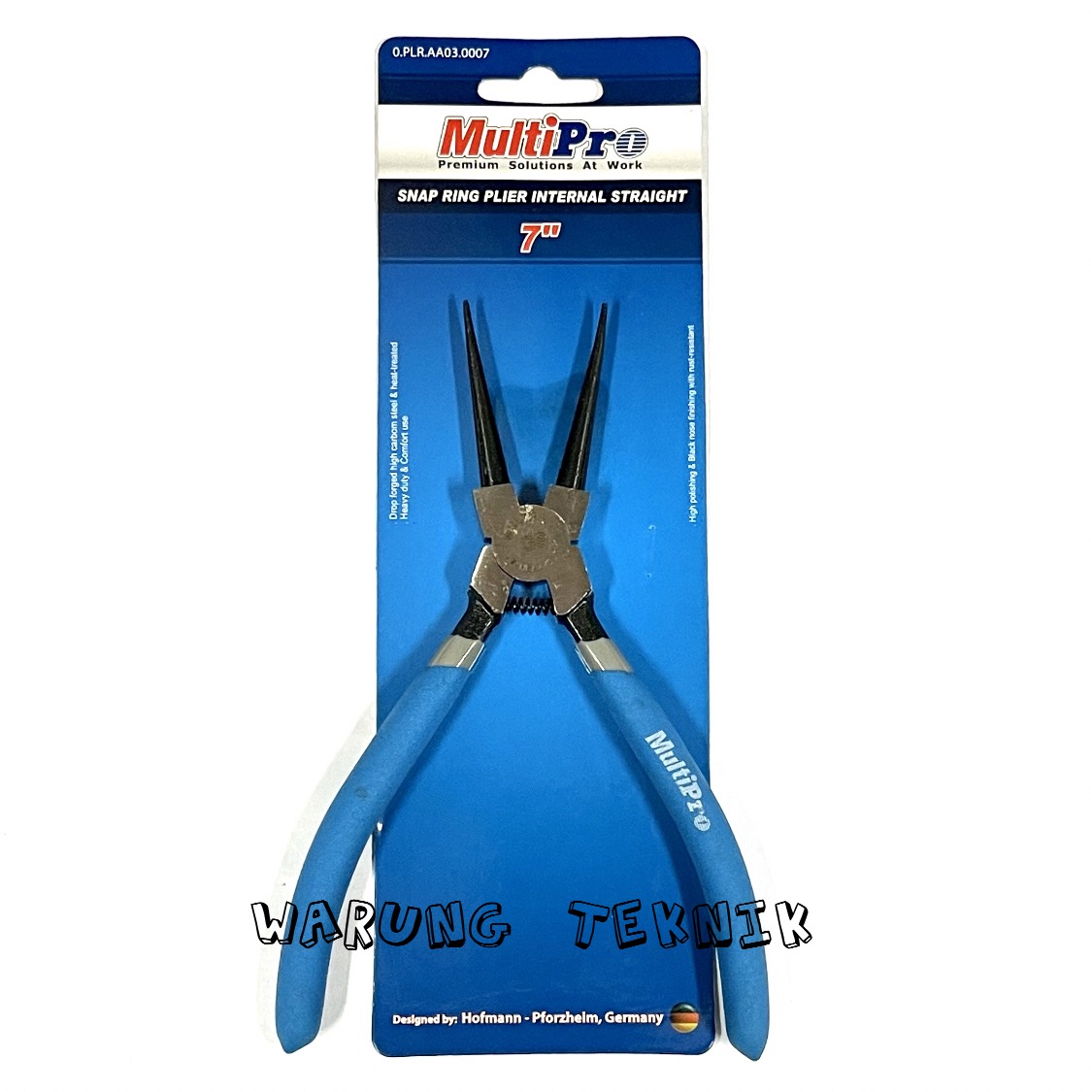 MULTIPRO TANG SPI 7 INCH LURUS DALAM DAN LUAR - 7" SNAP RING PLIER ...