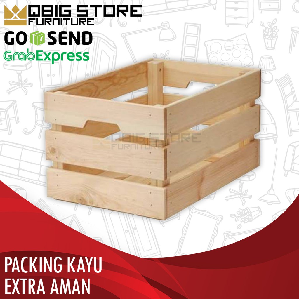 Peti Kayu / Packing Kayu | Lazada Indonesia