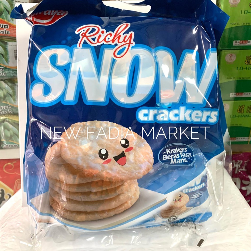 Biscuit Beras Naraya Richy Rice Crackers 252gr / Richy Snow Crackers ...