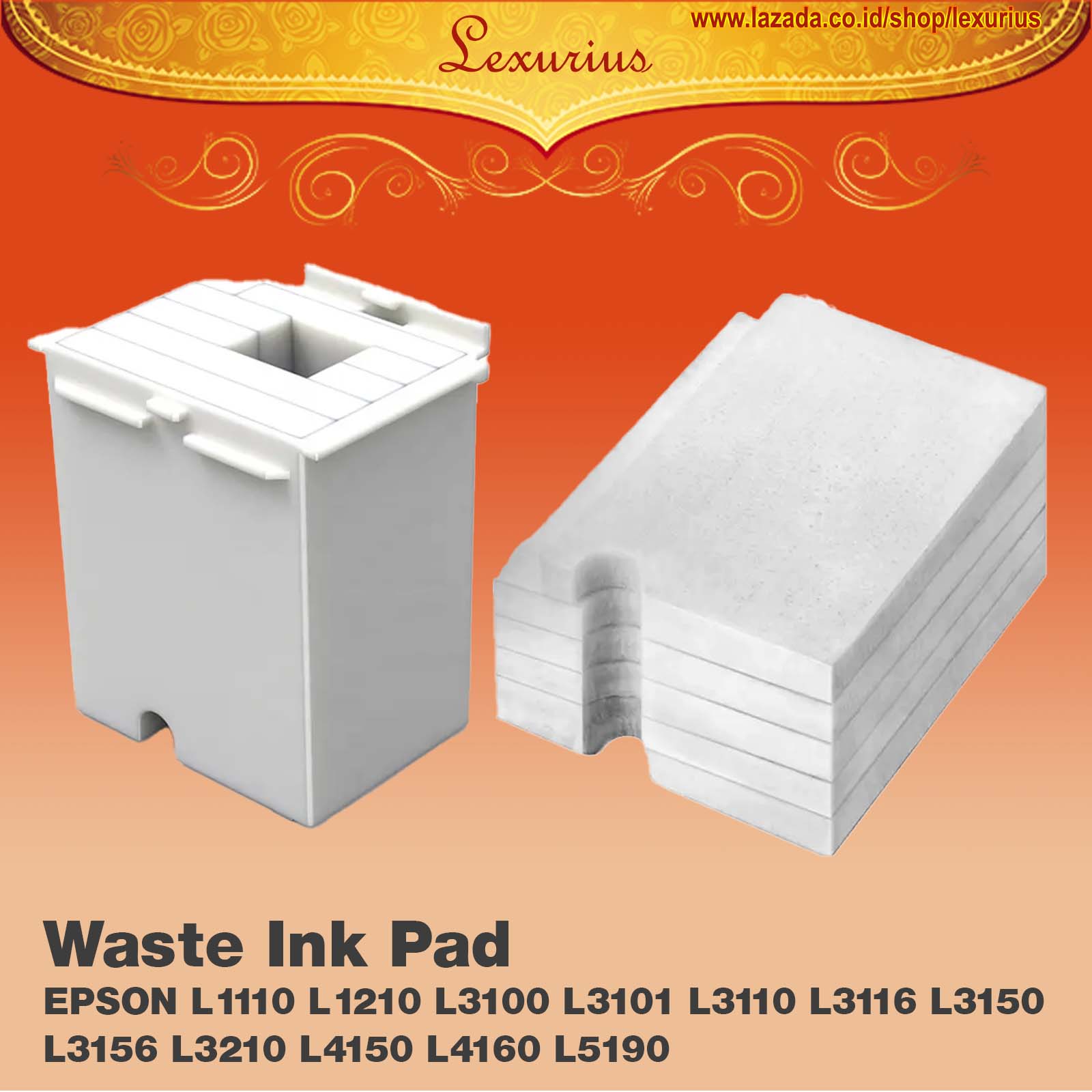 Waste Ink Pad Epson L3110 Inkpad Tempat Pembuangan Tinta sponge ...