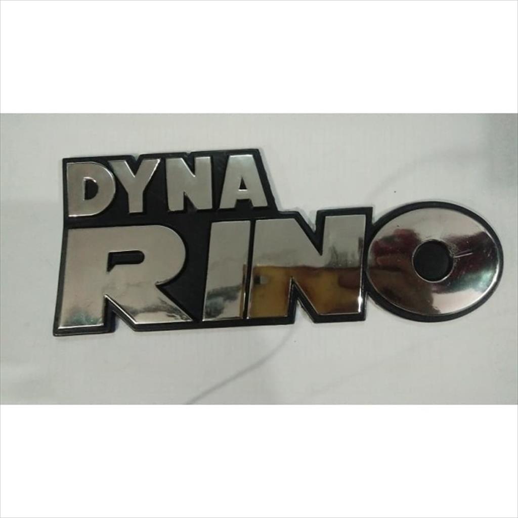 Emblem Logo Sticker Tempelan Tulisan Dyna Rino Panjang 21.7 cm | Lazada ...