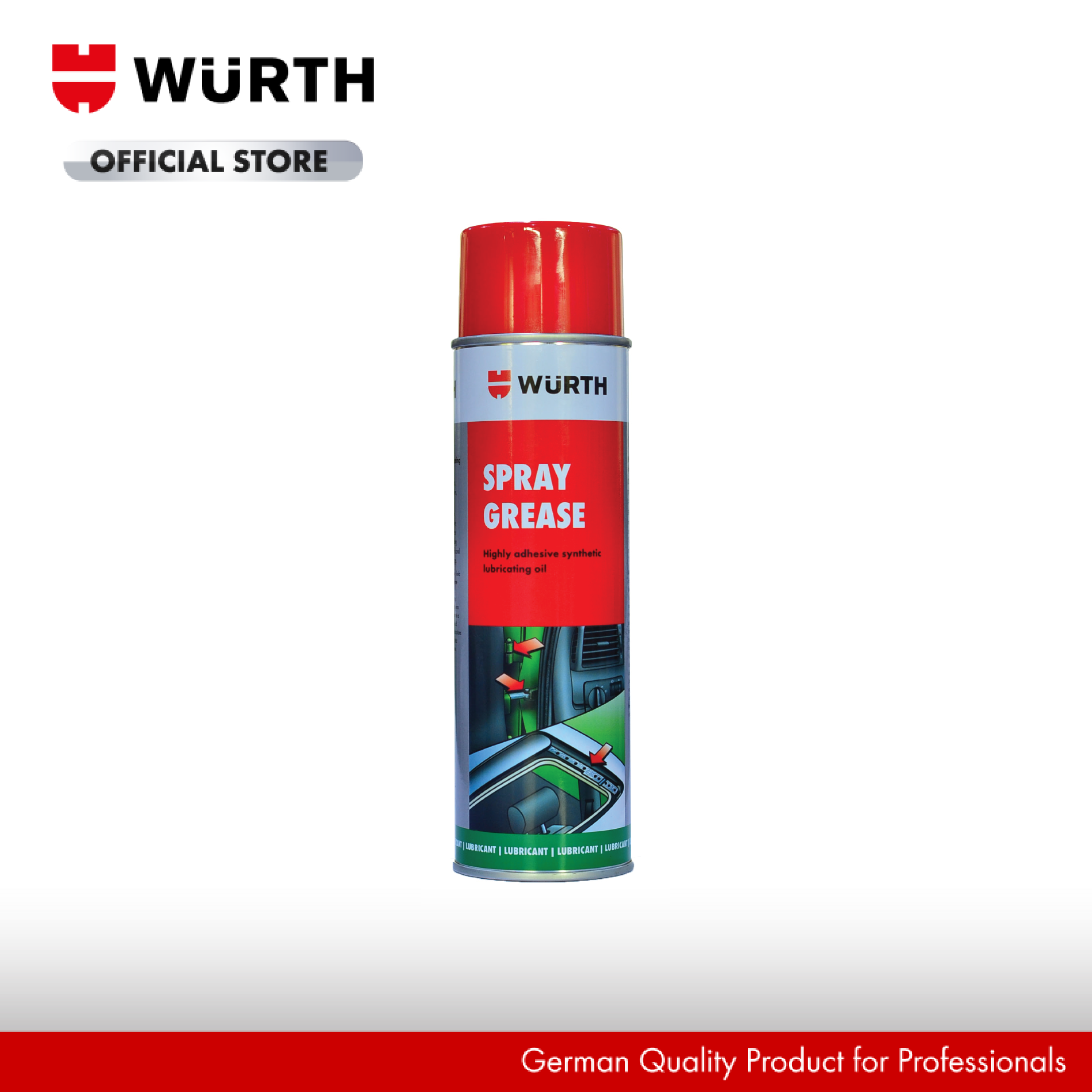 Wurth Spray Grease 500ml | Lazada Indonesia